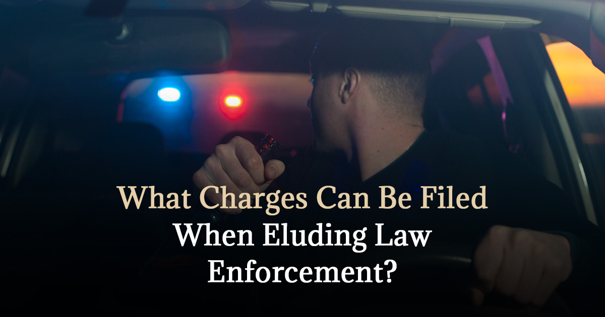 What Charges Can Be Filed When Eluding Law Enforcement?