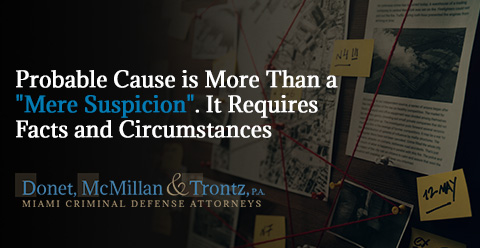 Reasonable Suspicion Vs Probable Cause